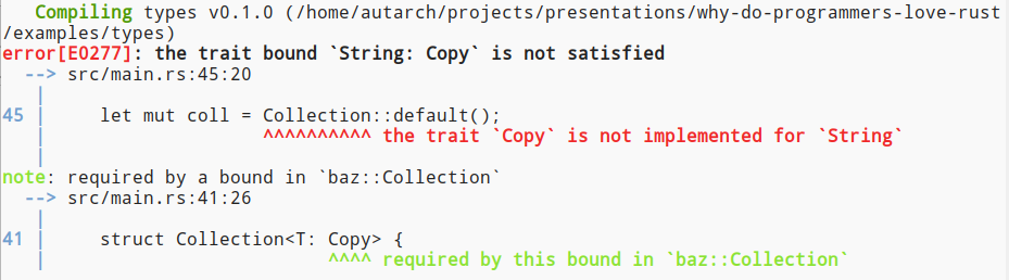 Why Do Programmers Love Rust?